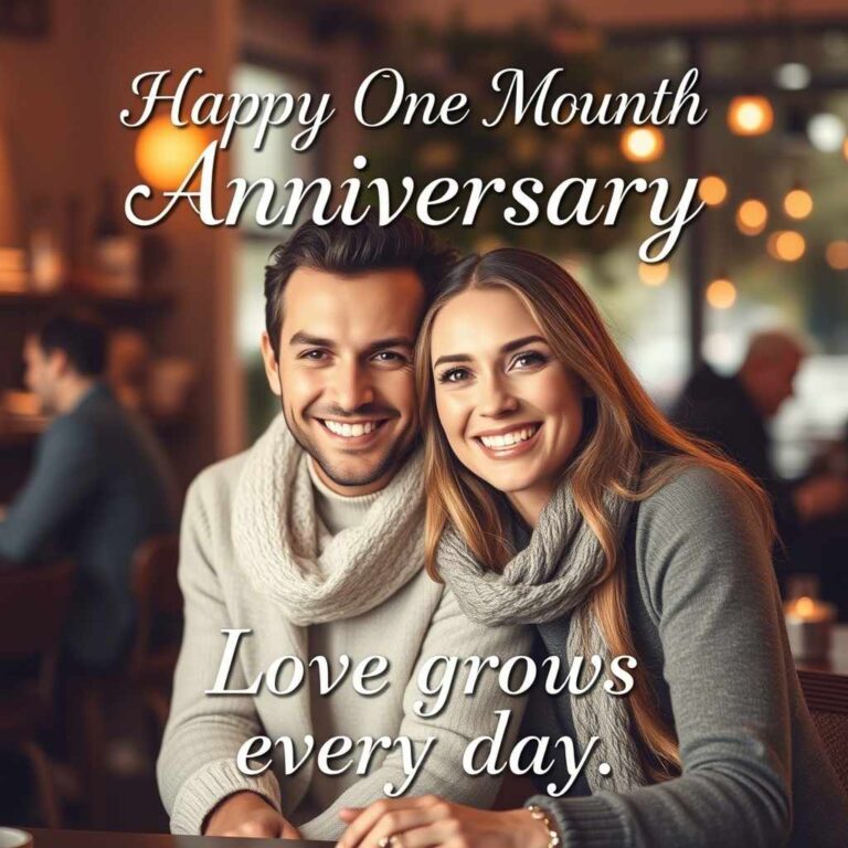 100 Happy One Month Anniversary Wishes
