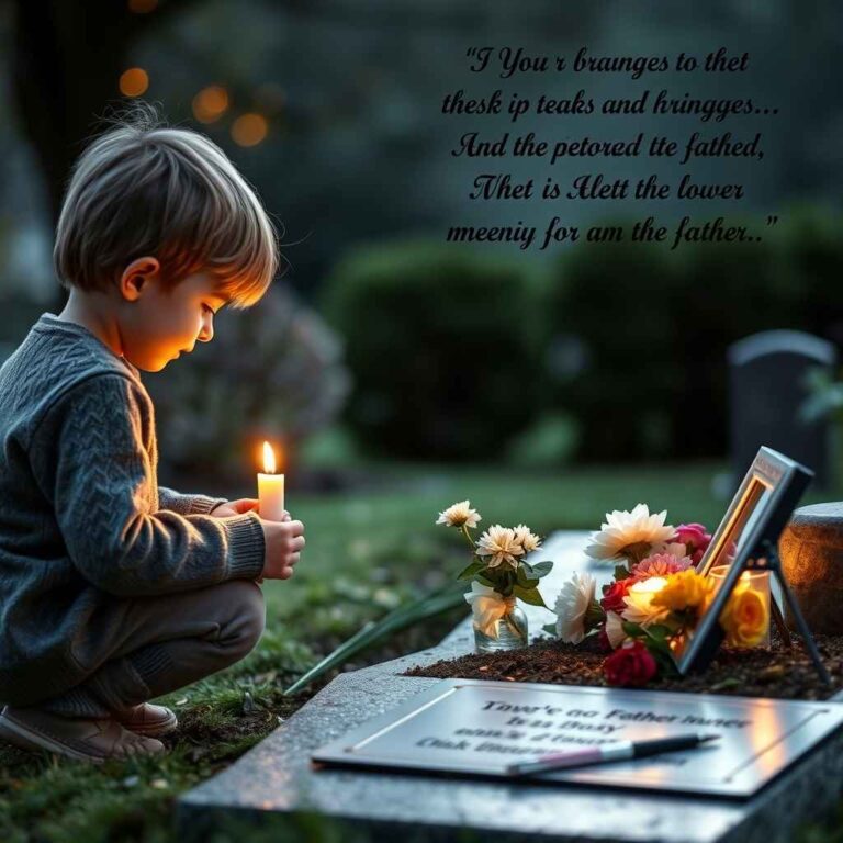 Heart Touching 30+ Heartfelt Father Death Anniversary Messages