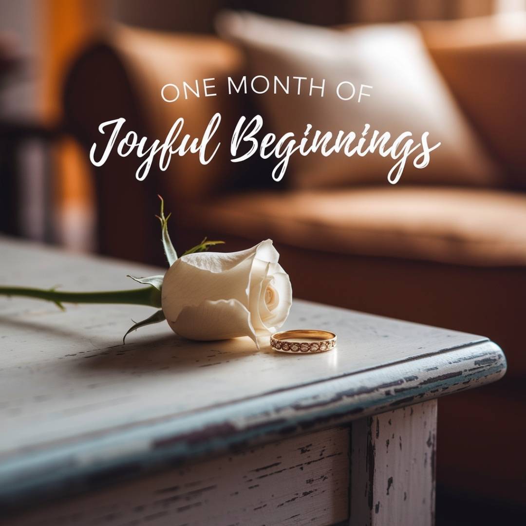 1 month wedding anniversary captions : Heartfelt Captions and Wishes